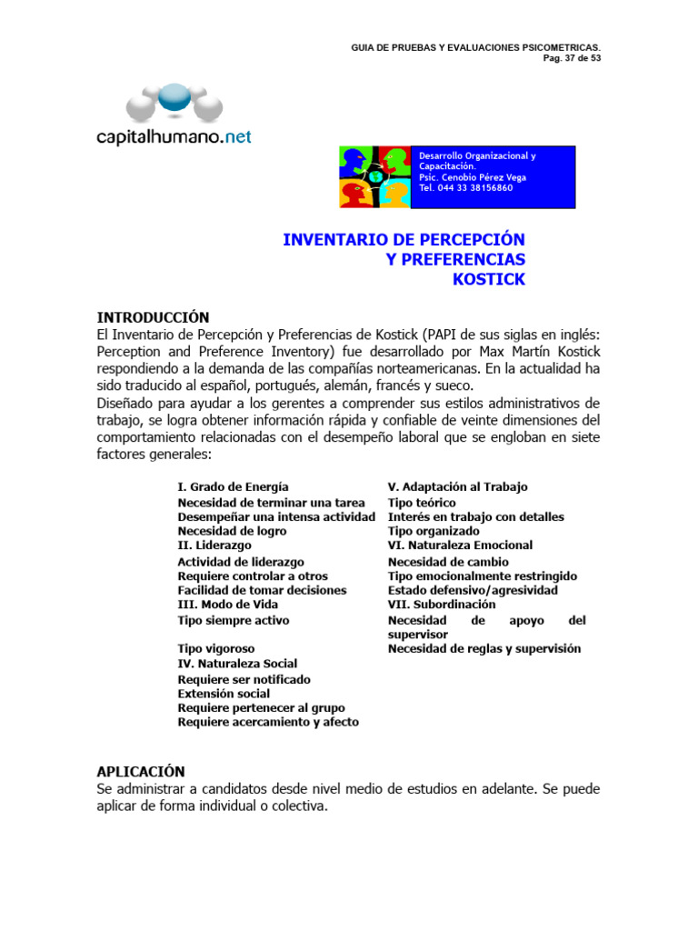 KOSTICK | PDF | Liderazgo | Las emociones