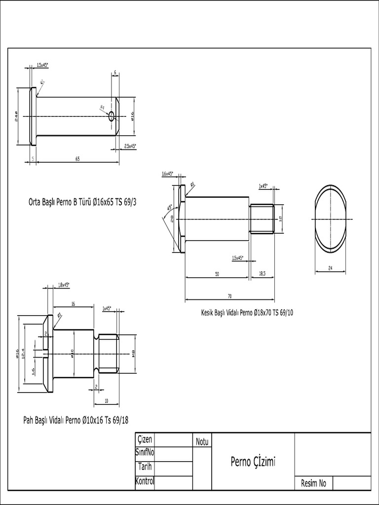 Perno Teknik Resim | PDF