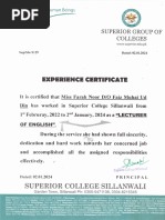 Account Maintenance Certificate | PDF
