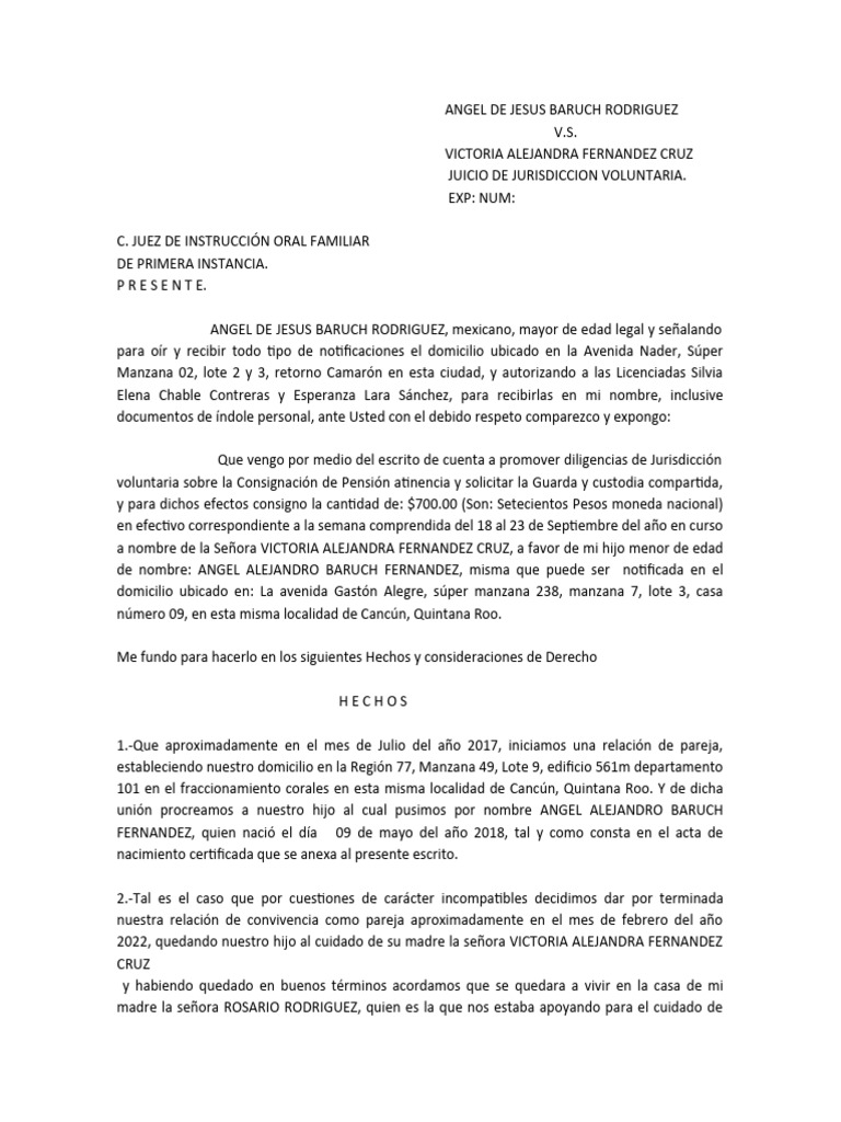 Angel de Jesus Baruch Rodriguez | PDF