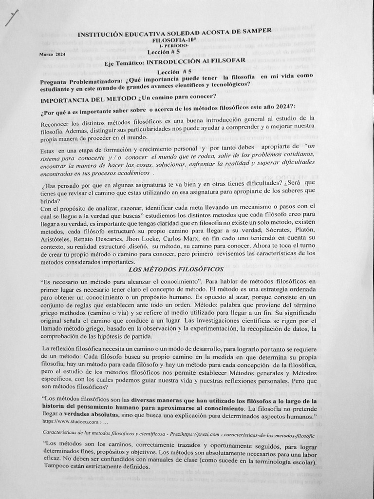 Lección 5 | PDF