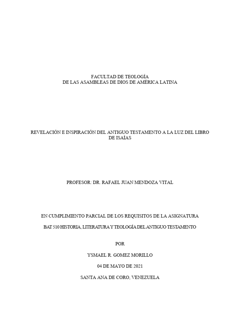 1MONOGRAFIA YSMAEL para enviar | PDF | Biblia | Jesús