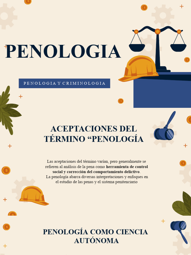 PENOLOGIA (1) | PDF | Derecho penal | Criminología