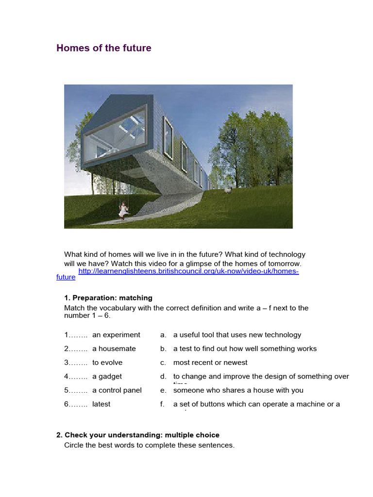 Homes of The Future | PDF