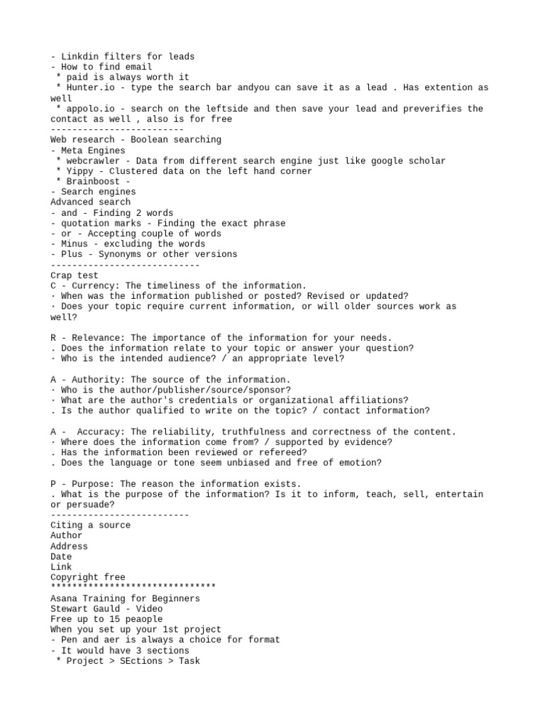 Basic Training Notes | PDF | Computing | Software