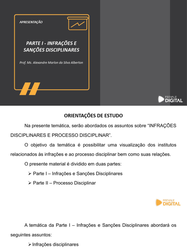 Infraçoes Disciplinares e Processo Disciplinar | PDF | Advogado ...