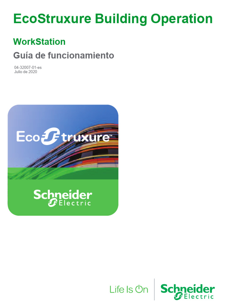 EcoStruxure Building Operation - WorkStation Guía de Funcionamiento ...