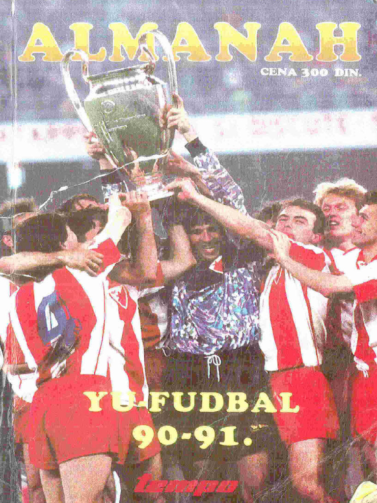 Almanah Yu Fudbal 90-91 (1991) | PDF