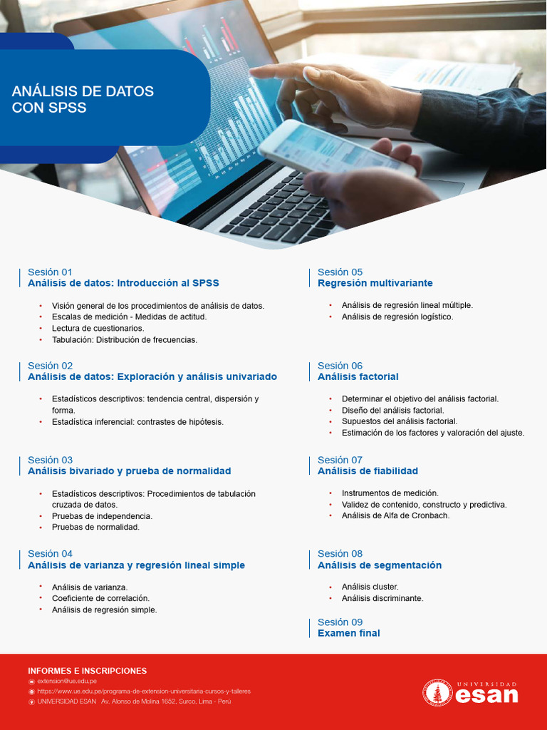 Analisis de Datos Con SPSS | PDF | Spss | Estadísticas