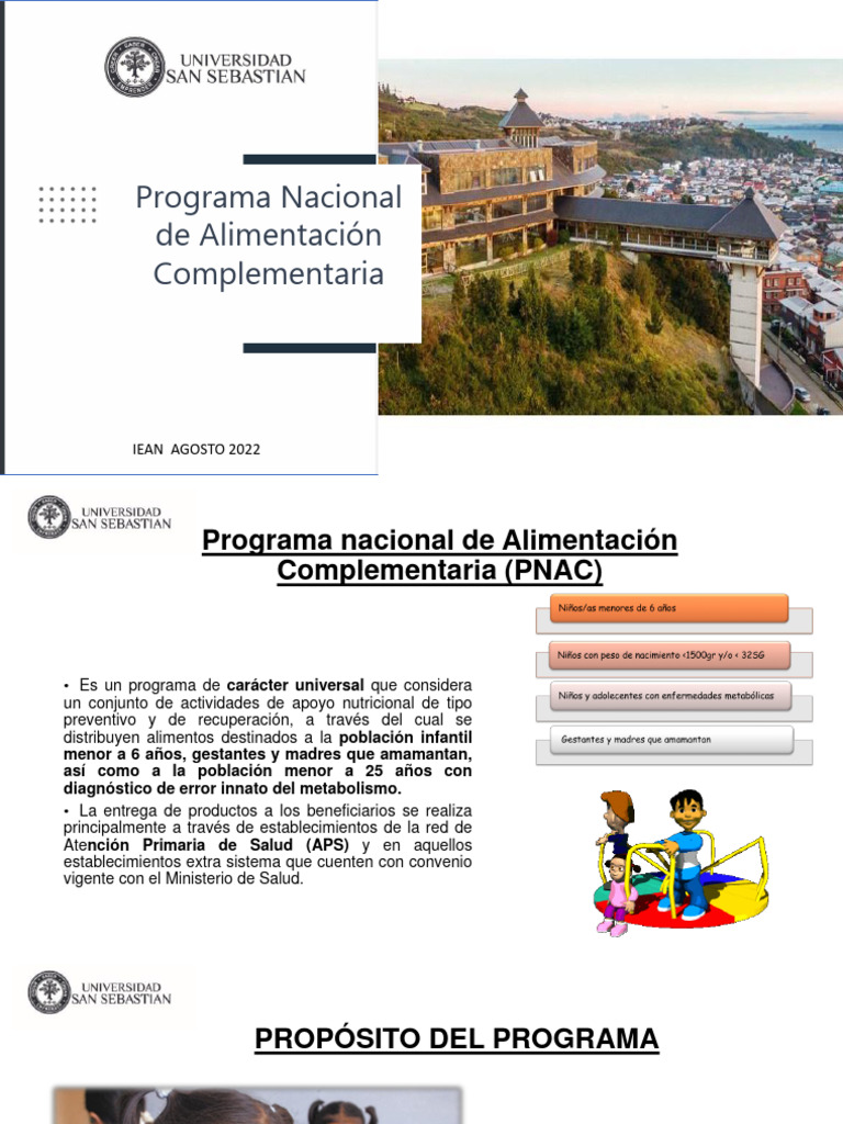 SEMANA 3 Clase PNAC y Modificaciones Actuales. | PDF | Bienestar