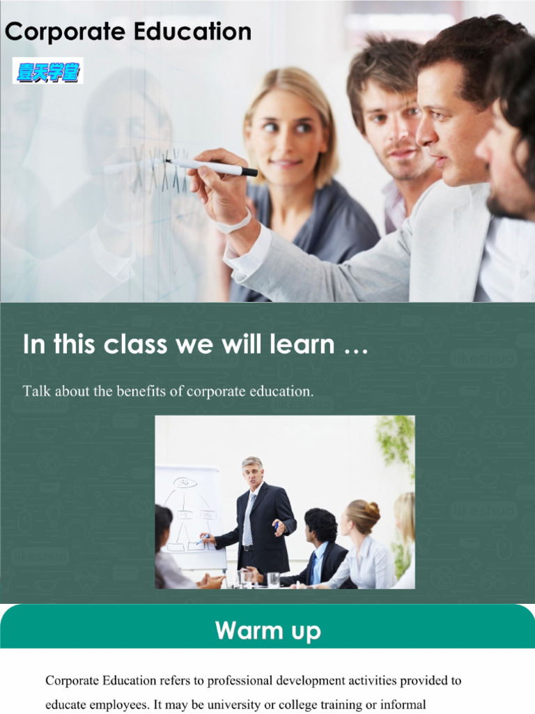 Corporate Education | PDF