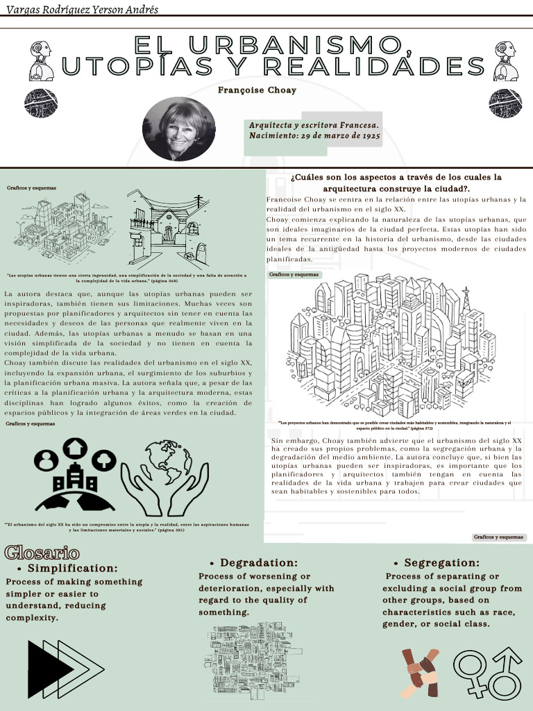 Utopías y realidades del urbanismo moderno | PDF | Urbanismo | utopía