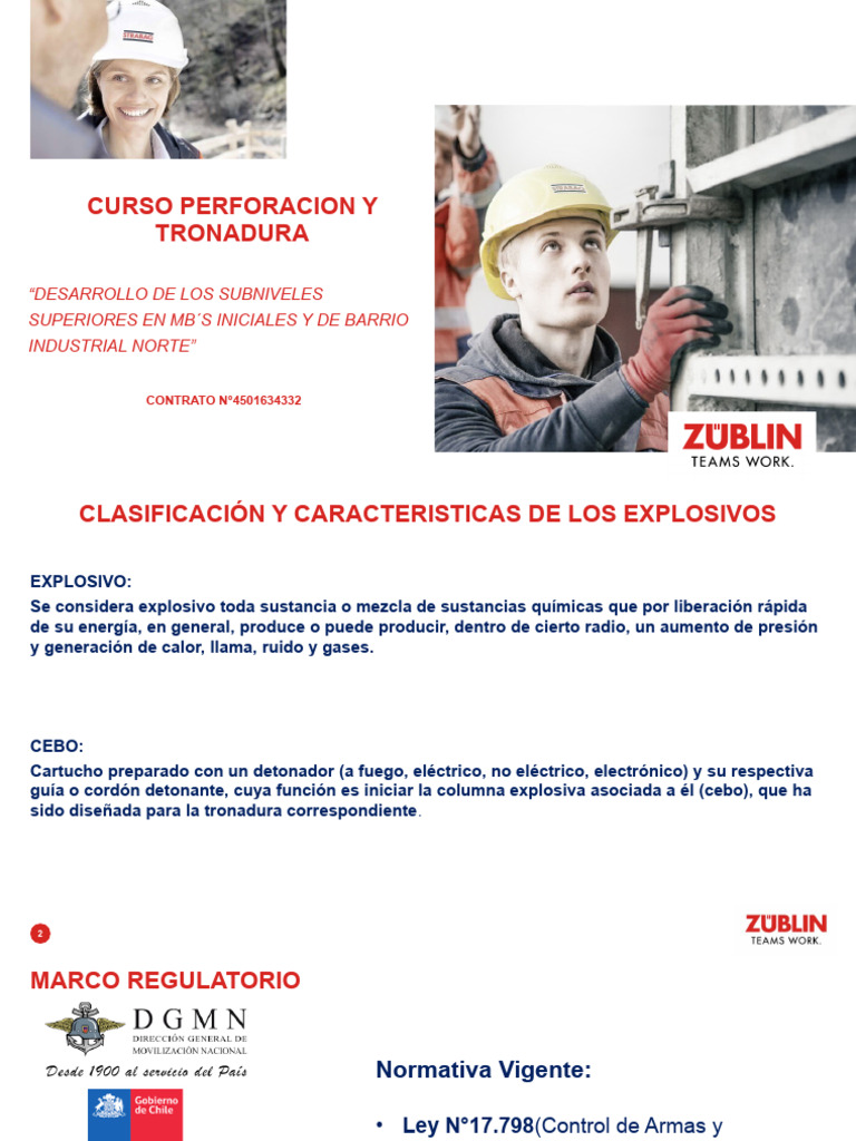 Curso de Explosivos | PDF | Materiales | Ciencias fisicas