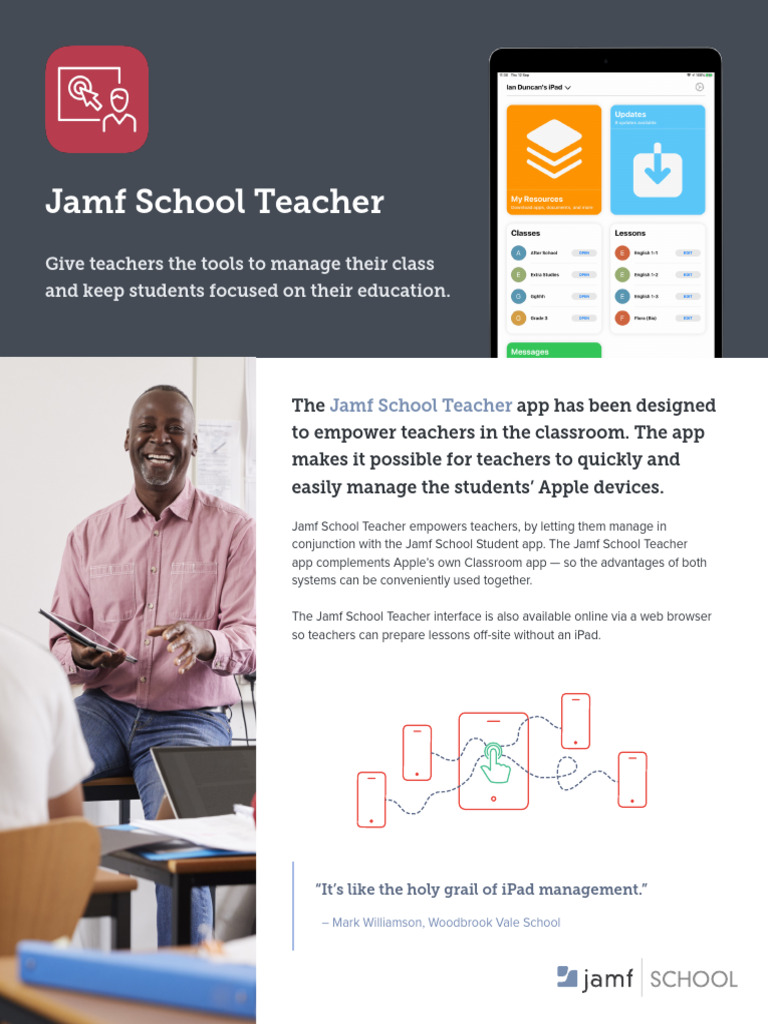Jamf School Teacher App | PDF | Ios | Mobile App