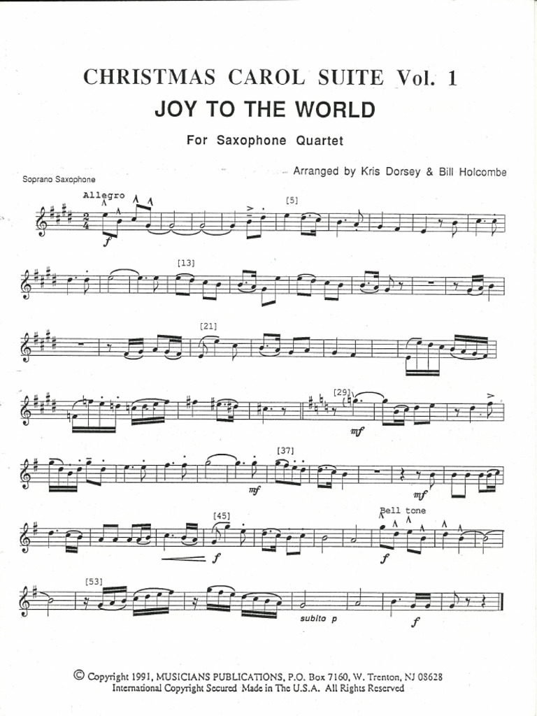 Christmas Carol Suite Vol. 1 | PDF