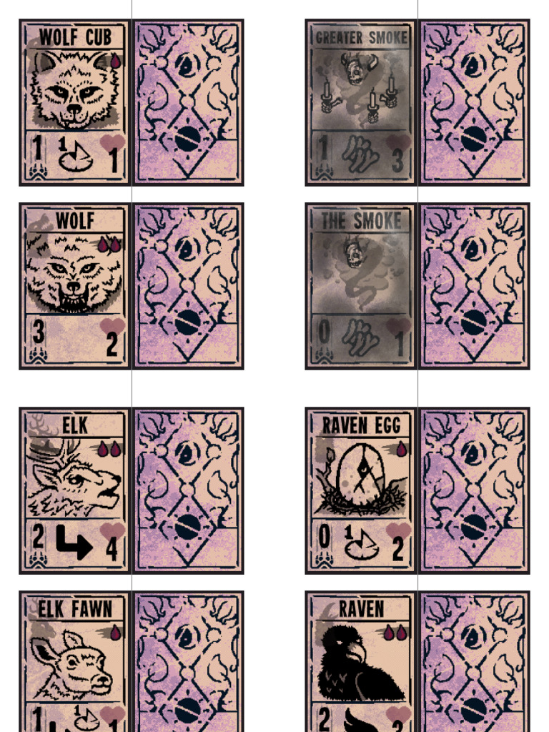 Inscryption - Fold Cards | PDF