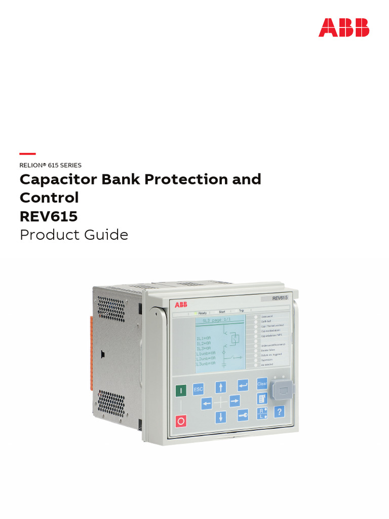 Guia de Producto Rev615 - Abb | PDF | Capacitor | Relay