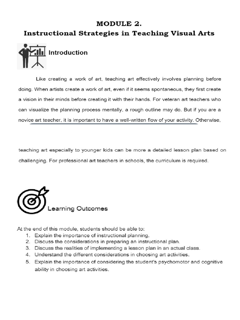 Midterm Module in Teaching Arts | PDF