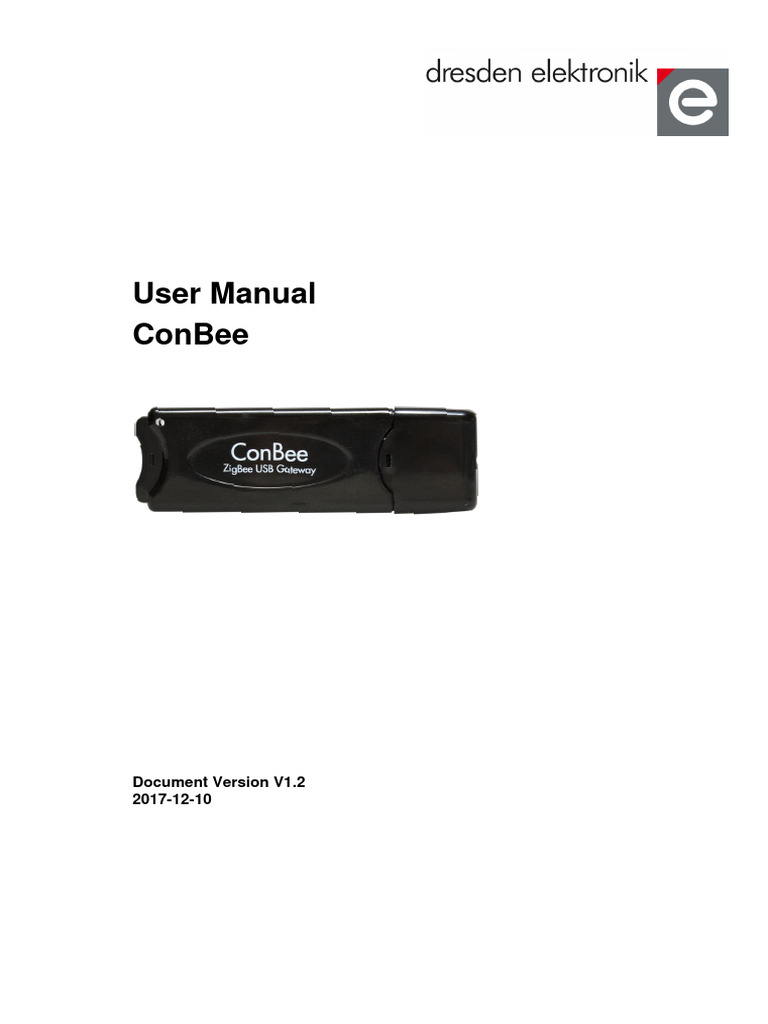 ConBee User Manual | PDF