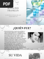Actividad Lectura Rosalind Franklin 7-8-9 | PDF | Adn