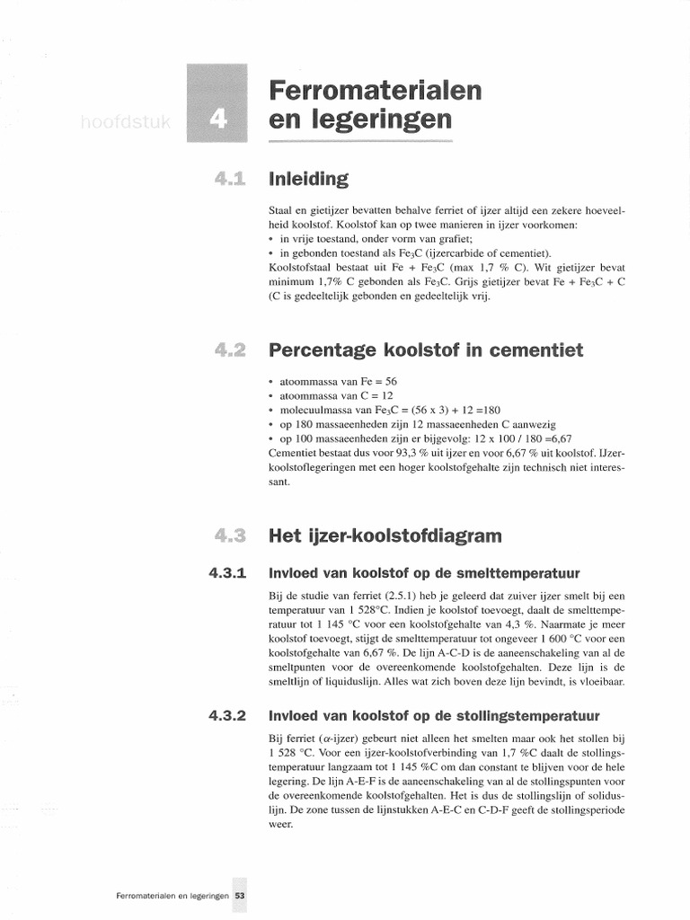 H4 Ferromaterialen en Legeringen | PDF
