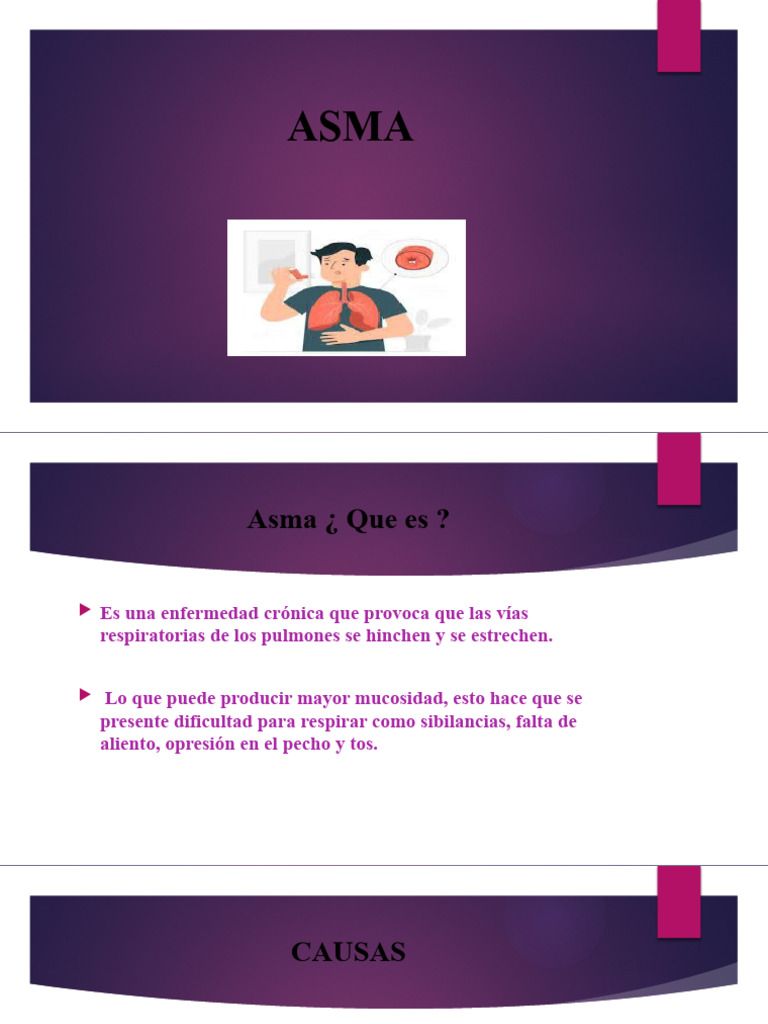 Asma | PDF | Asma | Especialidades Medicas
