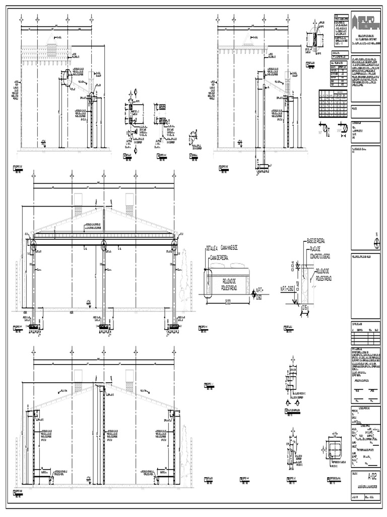 ALBAñILERIA-A-02 ELEVACIONES | PDF