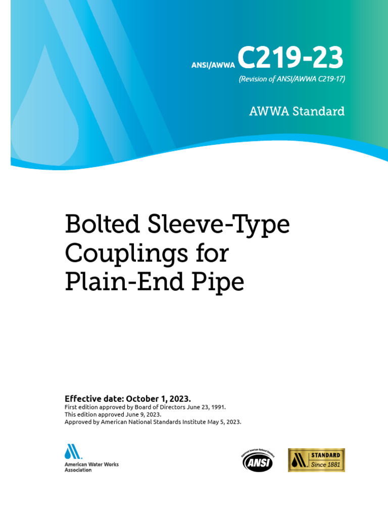 C219-23 LookInside | PDF | Standardization | Pipe (Fluid Conveyance)