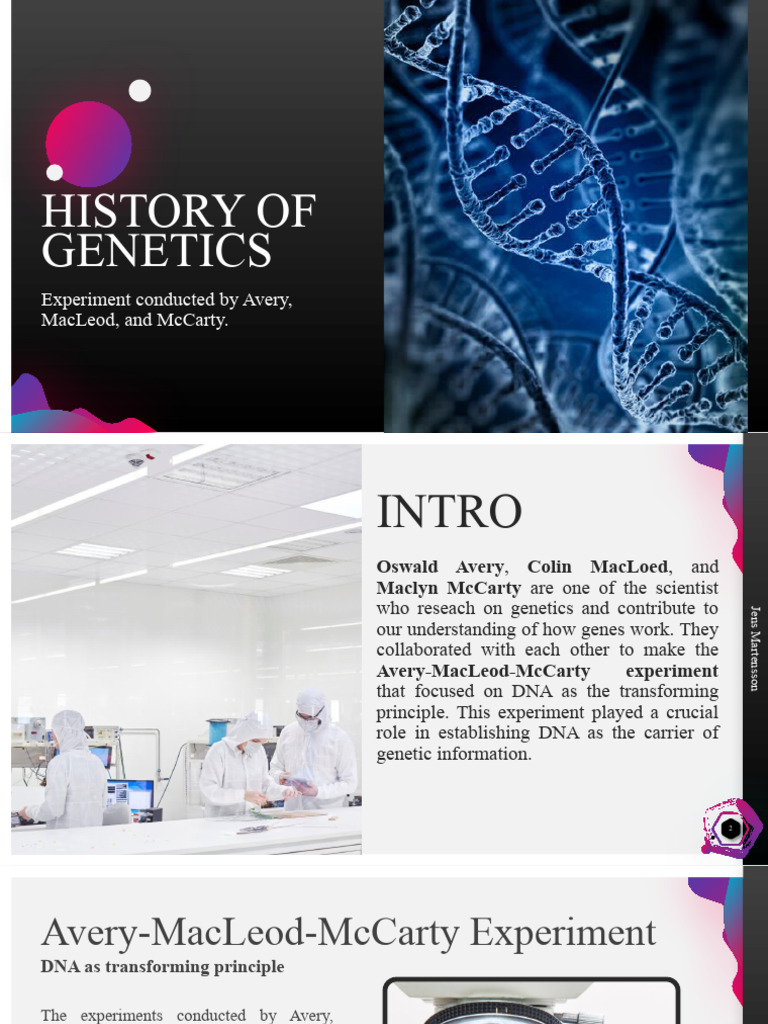 History of Genetics 2 | PDF | Microbiology | Life Sciences