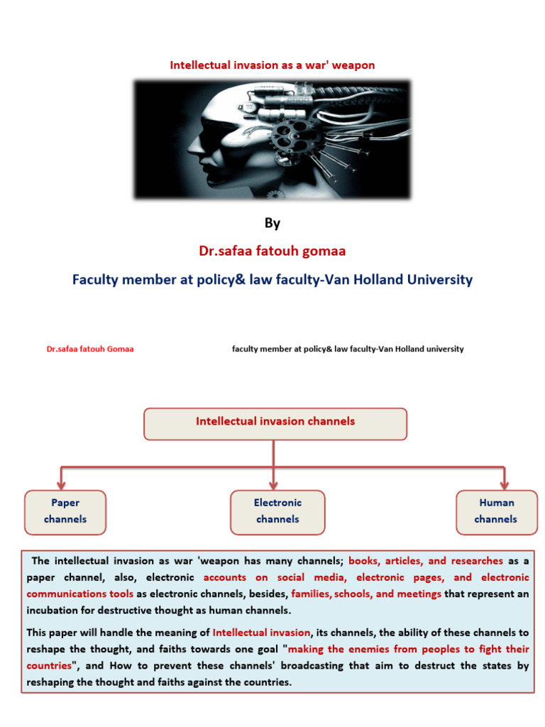Intellectual Invasion As A War Weapon | PDF | Kafir | Islamism