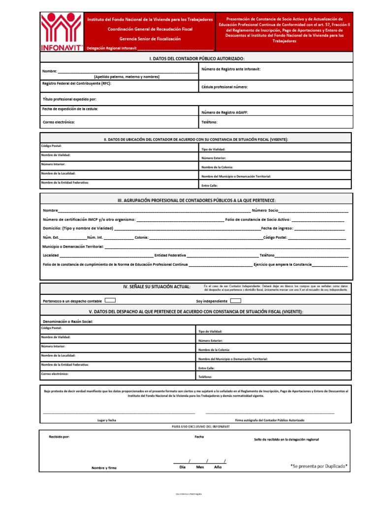 Formato Actualizacion Norma Educacion Profesional Continua | PDF | Contador