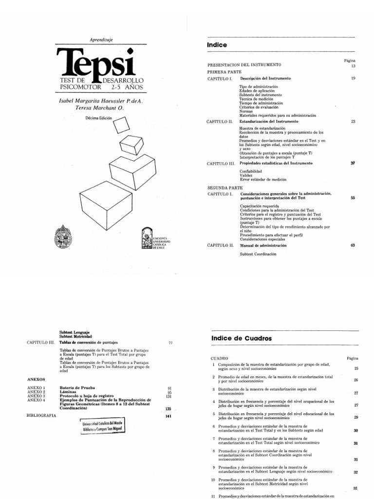 Test-Tepsi Organized | PDF
