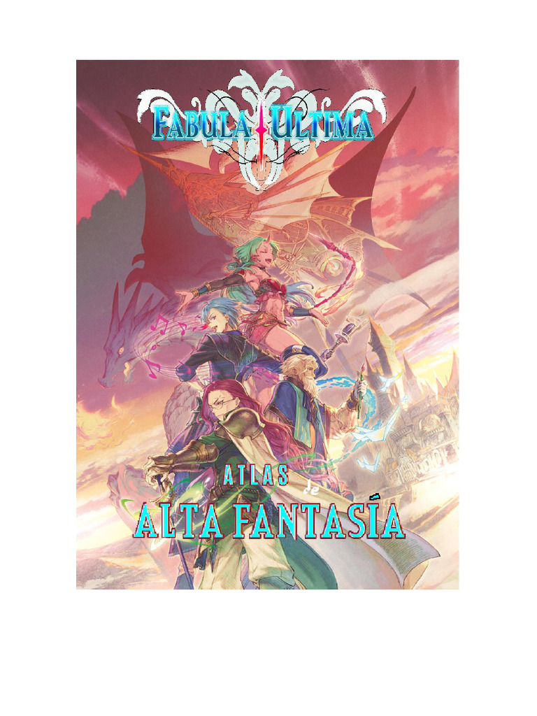 Fabula Ultima Atlas Alta Fantasía español | PDF | Alta fantasía ...