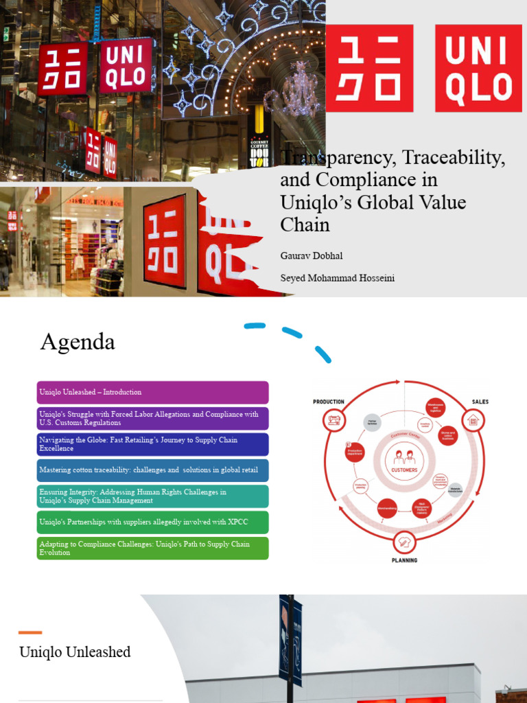 Transparency, Traceability, And Compliance in Uniqlo’s Global Value ...
