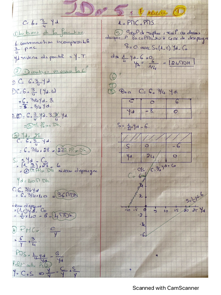 Corrigé TD 5 Et TD 6 | PDF