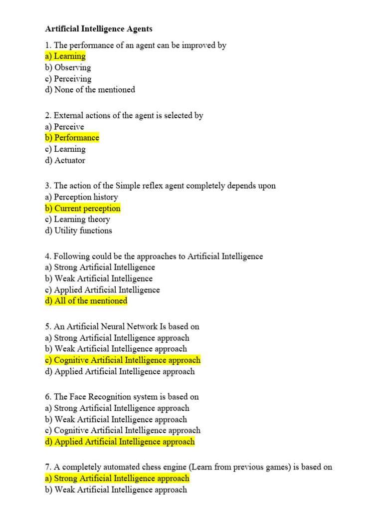 Ai set 1 main | PDF | First Order Logic | Artificial Intelligence