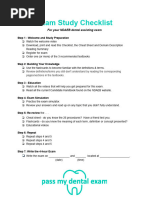 TCDHA Admission and Exam Details | PDF | Dental Hygienist | University ...