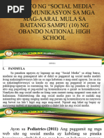 Halimbawa NG Sintesis | PDF