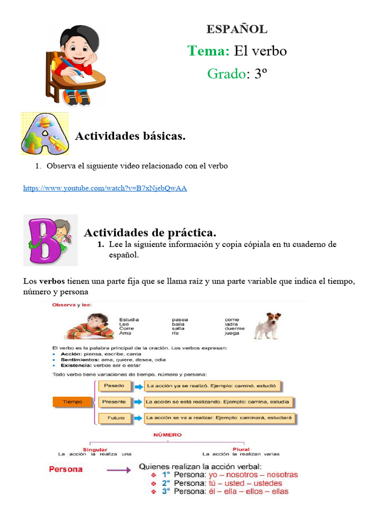 Español Tercero | PDF