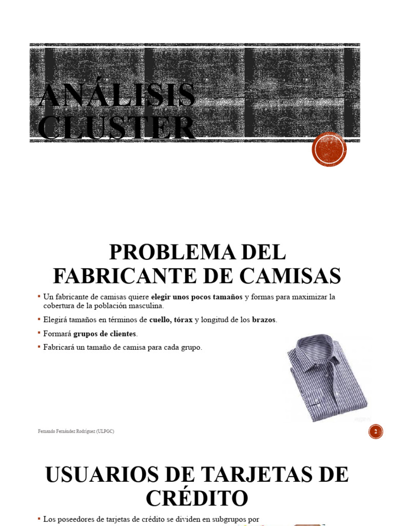 5 Trans Análisis Cluster Fernando | PDF | Comportamiento | Marketing