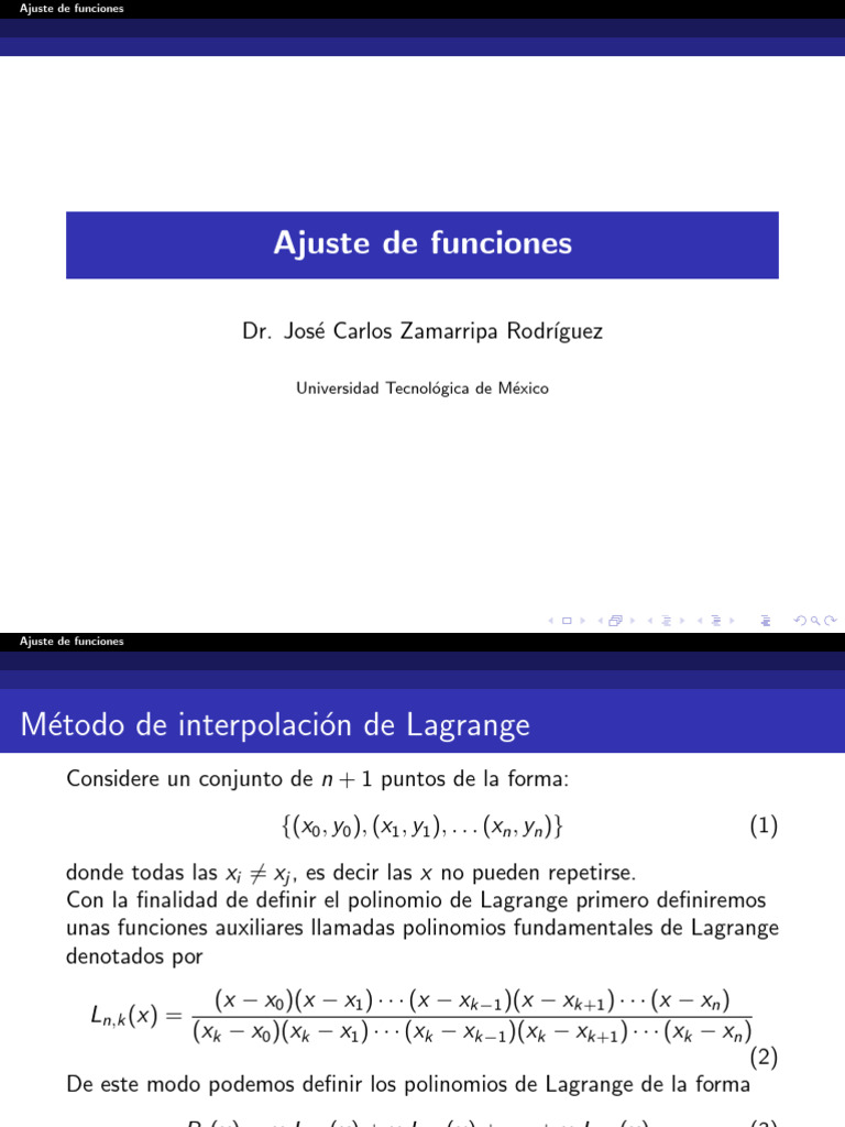 Ajuste_de_funciones (1) | PDF | Álgebra abstracta | Algoritmos
