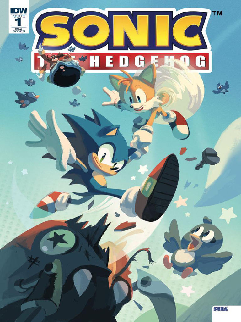 Comic Sonic The Hedgehog 1 | PDF