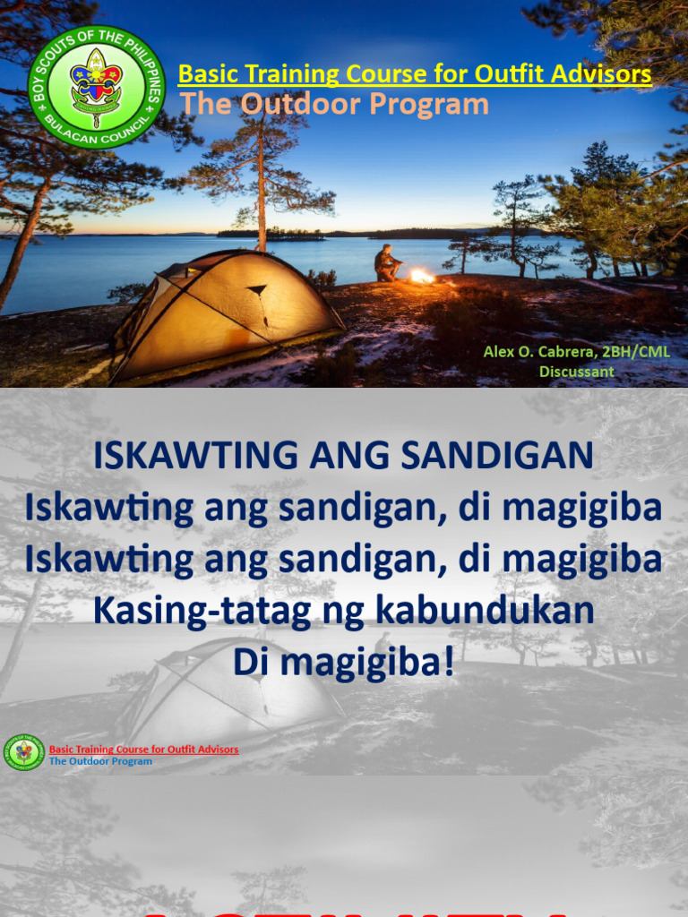 The Outdoor Program | PDF | Scouting | Youth Organizations