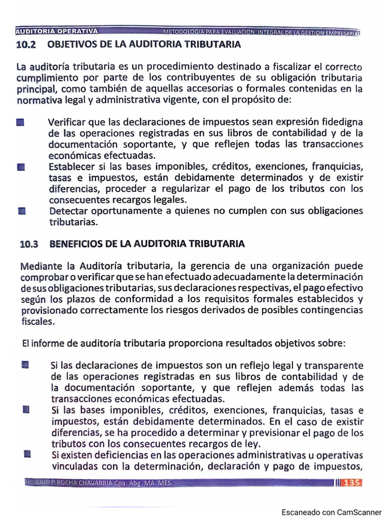 Auditoria Tributaria | PDF