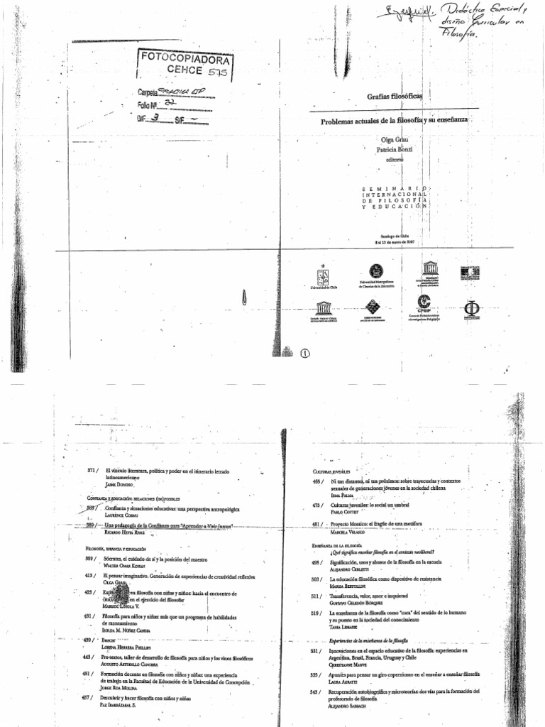 Agratti. Apuntes para Pensar Un Giro Copernicano en El Enseñar A ...