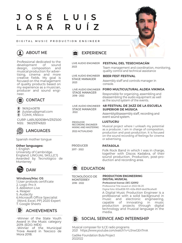 CV JOSE LUIS LARA 2024 EN - Compressed | Download Free PDF | Software ...