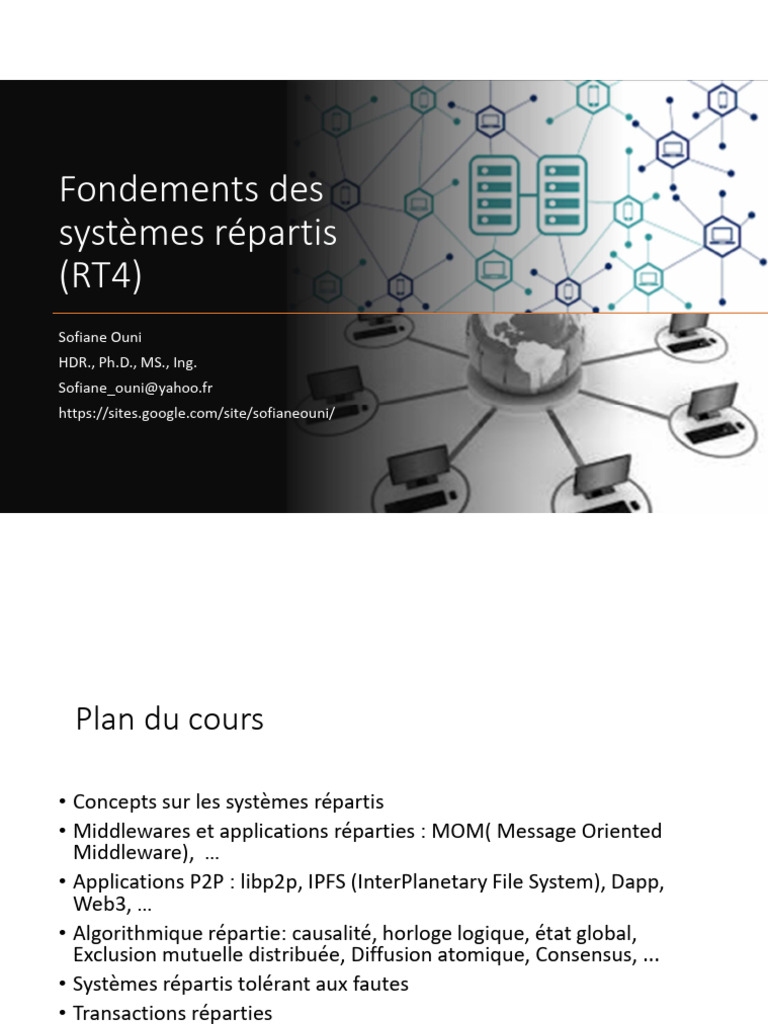 Chapitre 1 Fond SYS Répartis | PDF