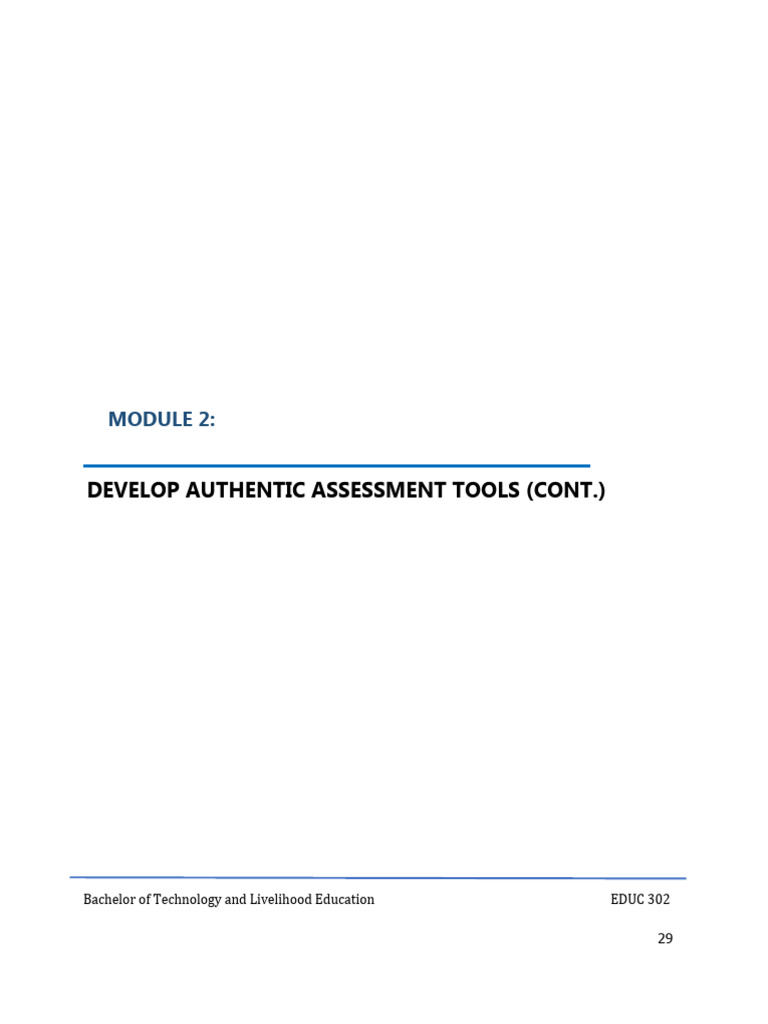 EDUC 302 Module-2 | PDF | Educational Assessment | Competence (Human ...