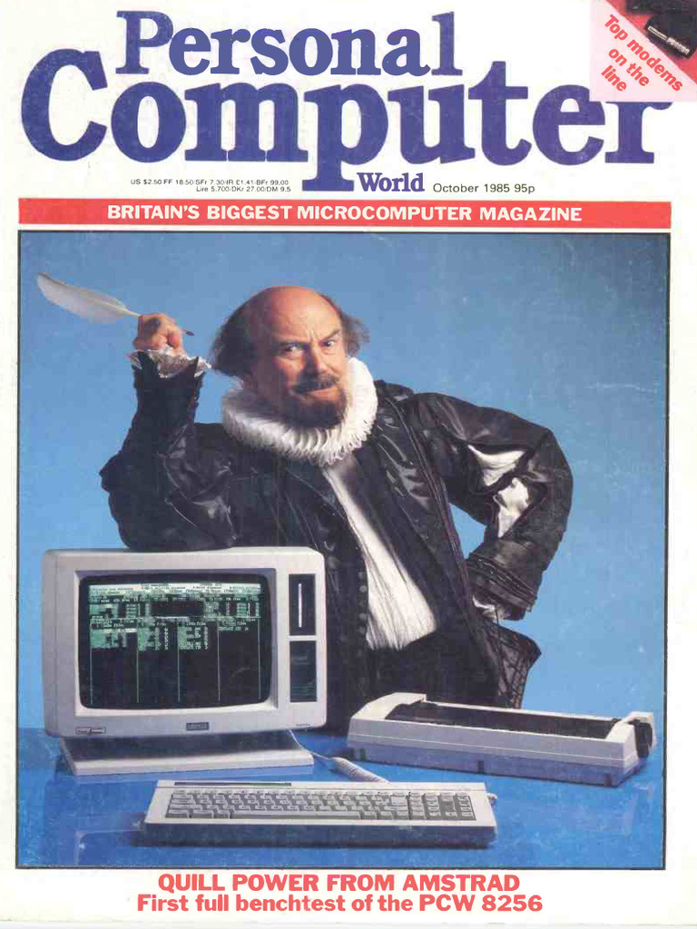 PCW 1985 10 Ocr | PDF | Personal Computers | Ibm Pc Compatibles