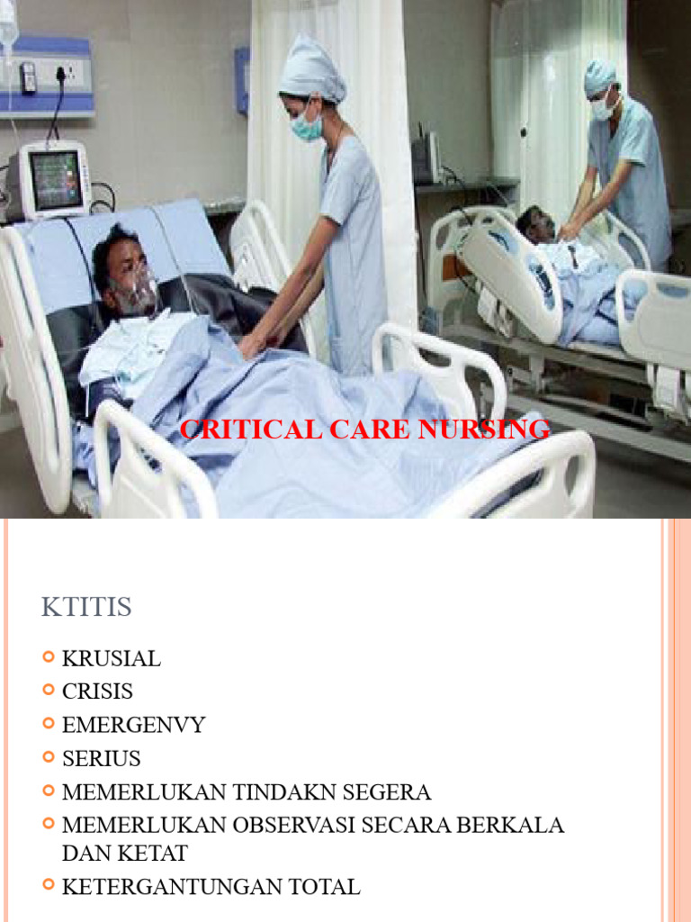 Critical Care Nursing | PDF | Intensive Care Medicine | Intensive Care Unit